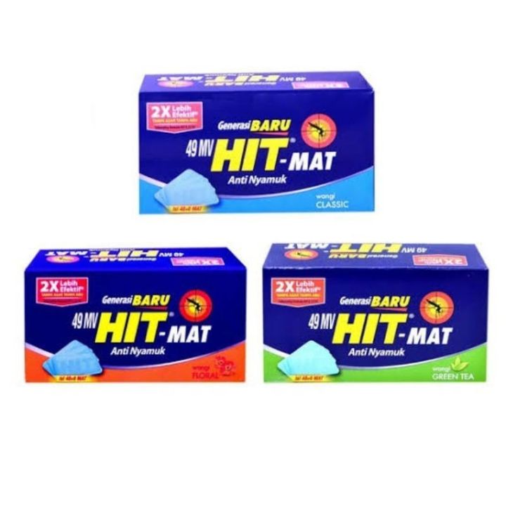 Hit mat refil anti nyamuk isi 48+6 | Lazada Indonesia