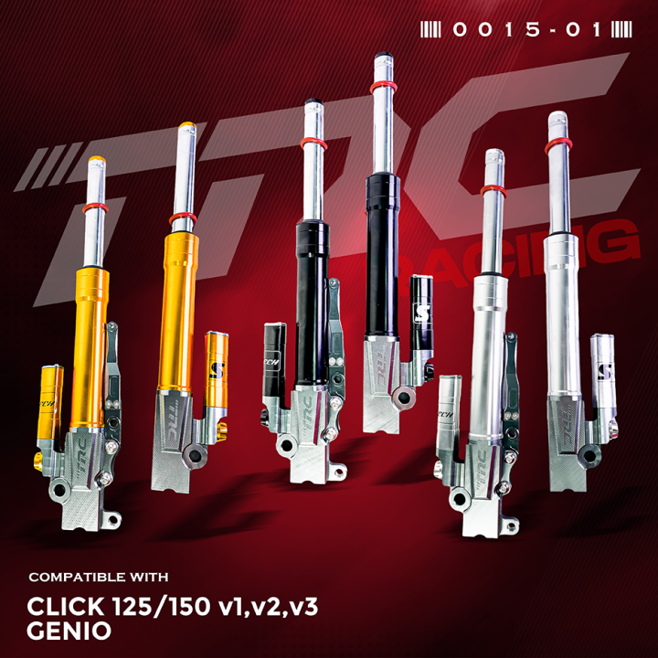 TRC Racing Front Shock Assembly for Click v1 v2 Genio Adjustable ...