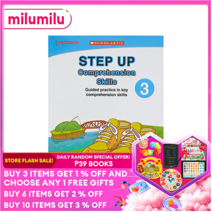 Milu Step Up Comprehension Skills Scholastic Inc Original English Books | Lazada PH