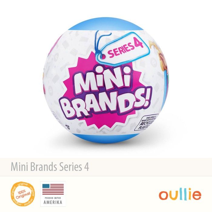 5 SURPRISE MINI BRANDS SERIES 4 | Lazada Indonesia