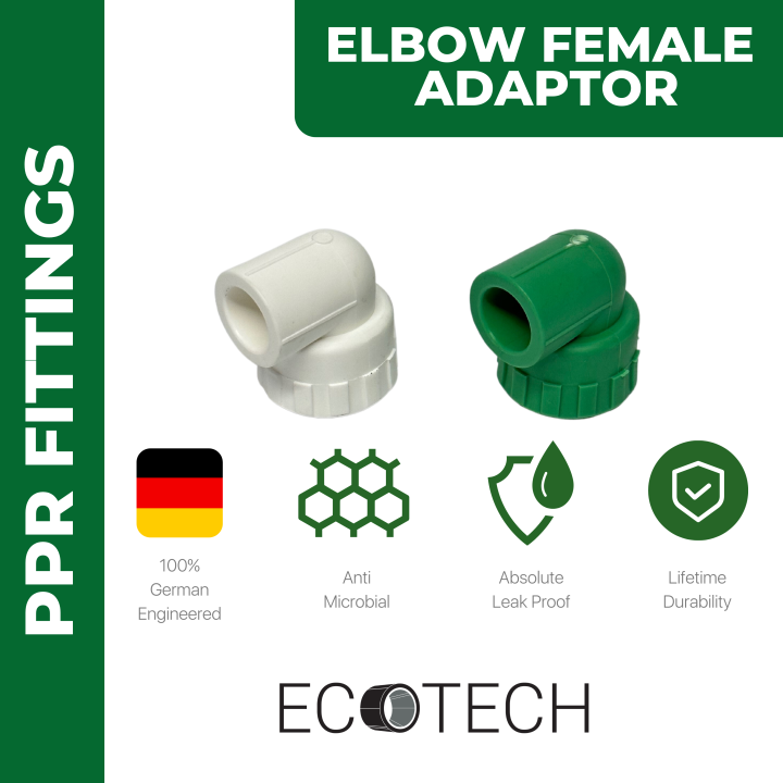 ECOTECH™ PPR Fittings - ELBOW MALE ADAPTER" | Lazada PH