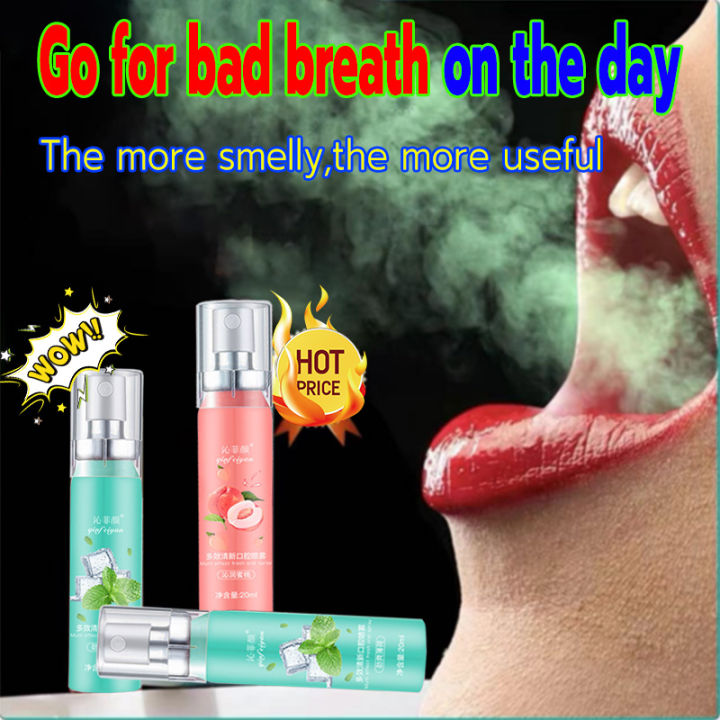 【Kissing is preferred】Mouth Spray Fresh Breath Oral Spray Long Lasting ...
