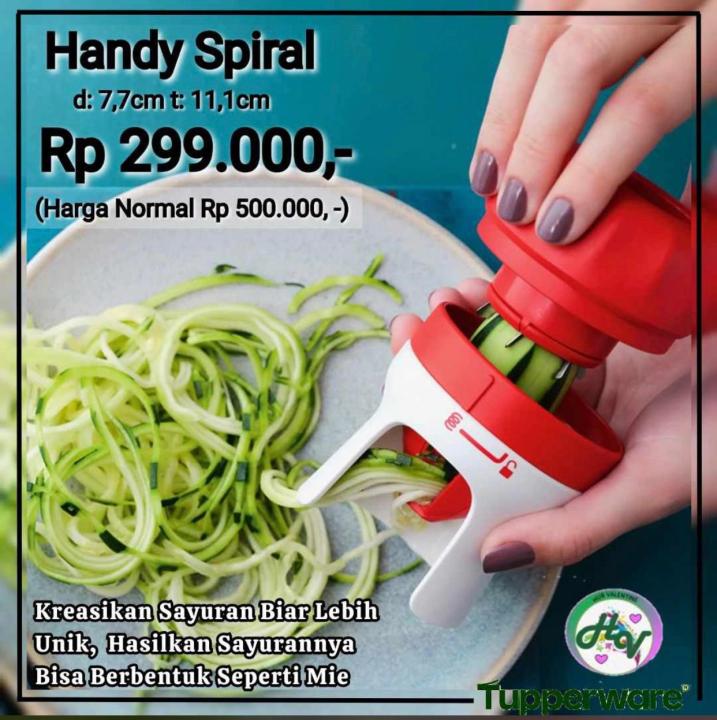 Jual Handy Spiral Parutan Original Tupperware | Lazada Indonesia