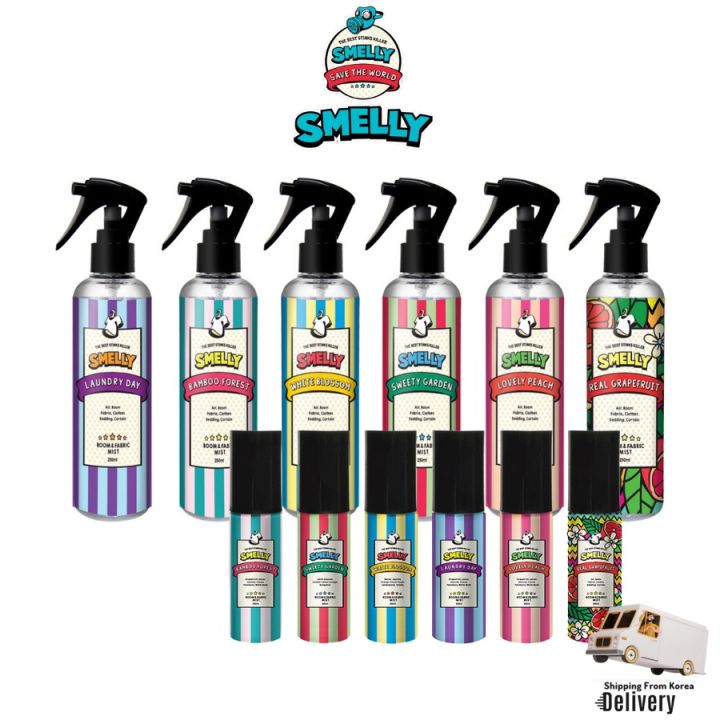 Smelly Indoor Perfume Deodorant Air Freshener Room and Fabric 60ml and ...