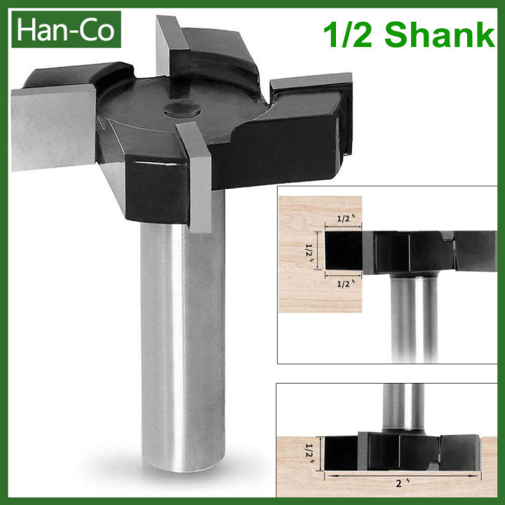 【1-3 Days Delivery】1/2 Shank CNC Spoilboard Surfacing Router Bit Slab ...