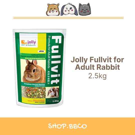 Jolly Fullvit for Adult Rabbit - 2.5kg | Lazada PH