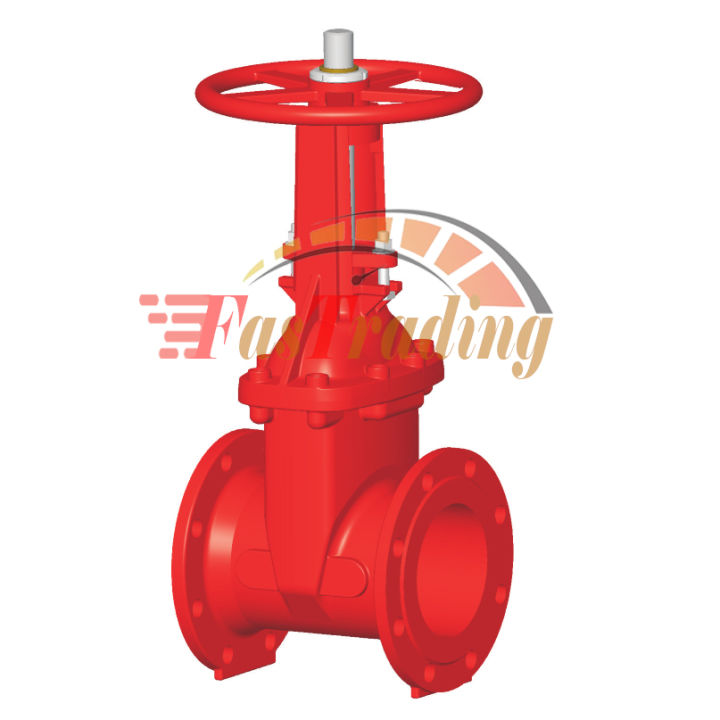 WEFLO FIG. F0111-300 6” inch - C515 OS&Y Resilient Seated Gate Valve ...