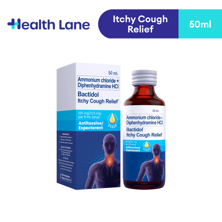 Bactidol Itchy Cough Relief 50ml | Lazada PH