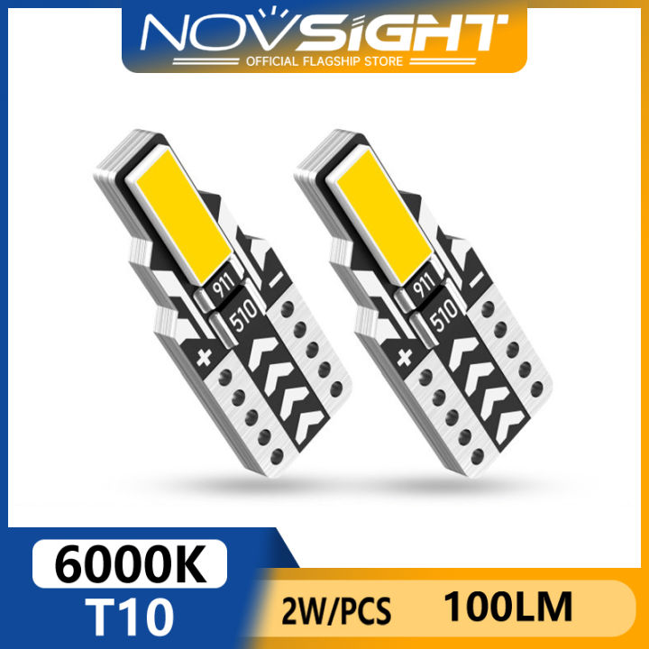 NOVSIGHT 2pcs Pack T10 Car LED Reading Light Car Interior Bulb Marking ...
