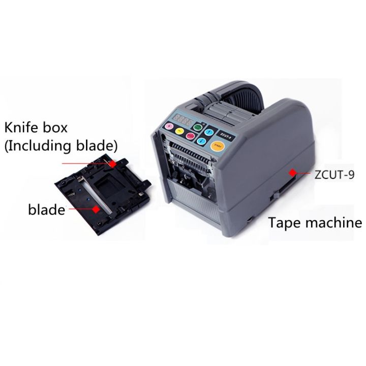 เครื่อง Zcut-9เทปกาวเครื่องจ่ายเทปอัตโนมัติกล่องมีดส่วนประกอบ M-1000 ...