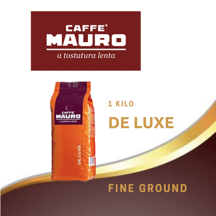 CAFFE MAURO DE LUXE 1 KILO - FINE GROUND | Lazada PH
