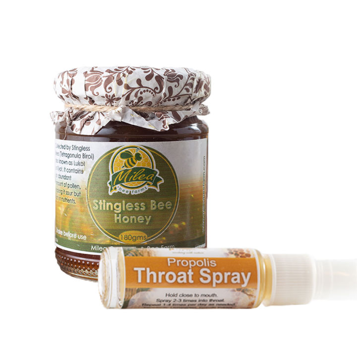 Milea Medicine Kit - Christmas Gift Set (Propolis Throat Spray ...