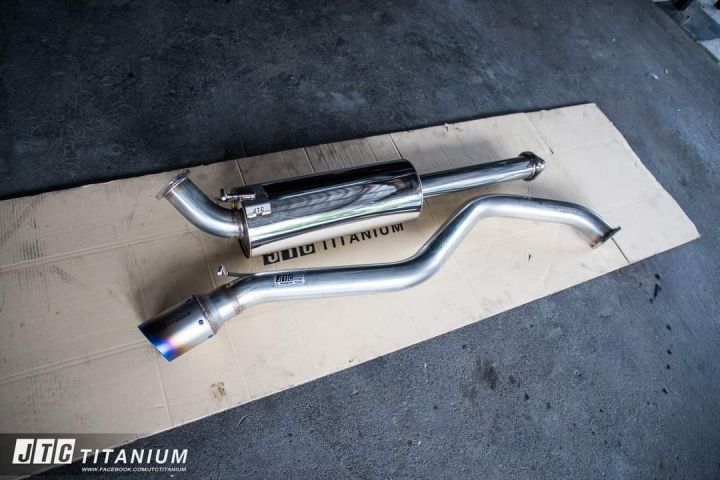 ท่อไอเสียท่อตรงรุ่น Ford Ranger 2.2 สูตรเกียร์ออโต้ jtc Titanium ...