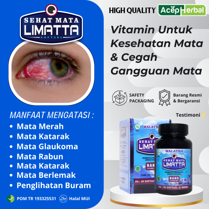 Obat Mata Katarak Mata Plus Minus Mata Rabun Mata Glaukoma Saraf Mata ...