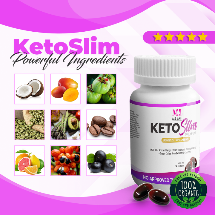 🔥 Premium KETOSLIM(1 Bottle 30Soft-Gel) For Keto Slimming Capsule ...