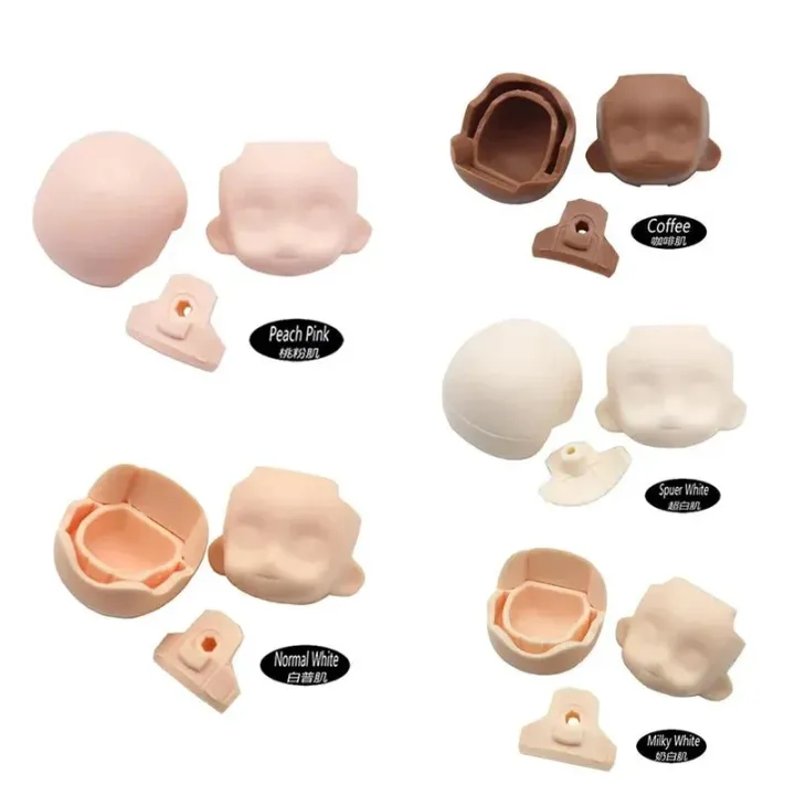OB11 Body or GSC Head Pink/ Normal/ White/ Coffe Skin Body 1/12 Bjd ...