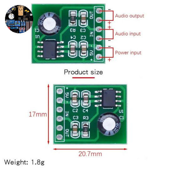 XH-M125 Mini XPT8871 modul Power Amplifier baterai Lithium Stereo Mono ...