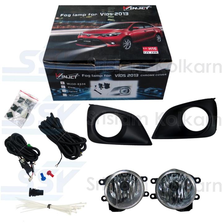 ไฟสปอร์ตไลท์ VIOS13 WINJET ขอบดำ | Lazada.co.th