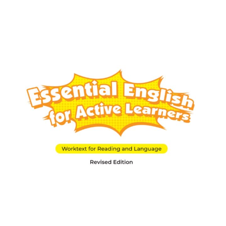 Essential English for Active Learners (2023 Edition) Grade School 1 to ...