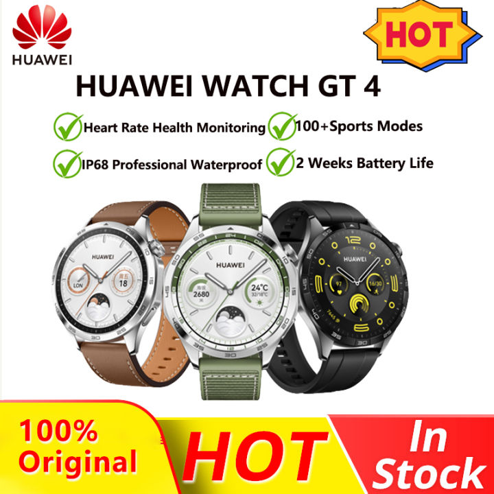 【Ready Stock】2023 New Original HUAWEI WATCH GT 4 Smartwatch/100+Sports ...