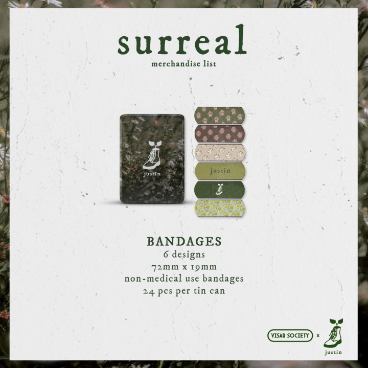 Visar x justin - SURREAL (Bandaid w/ Tin Can) | Lazada PH