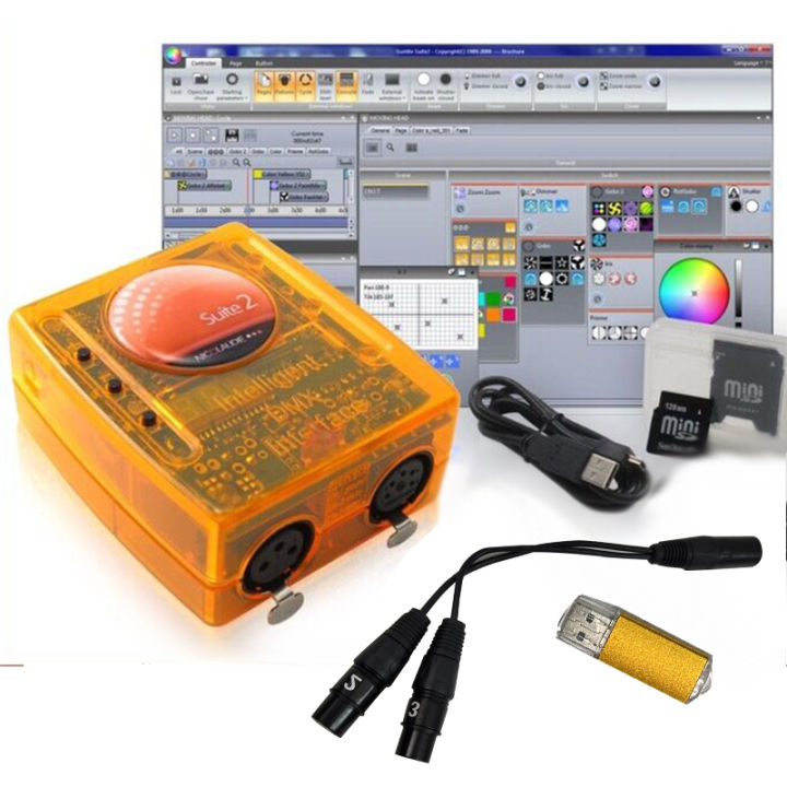 Suite2 Usb Dmx Controller Dmx Interface Usb Suite2 Fc Dmx512 Disco