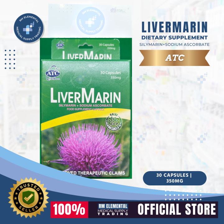 LiverMarin 350mg x 30's | Lazada PH