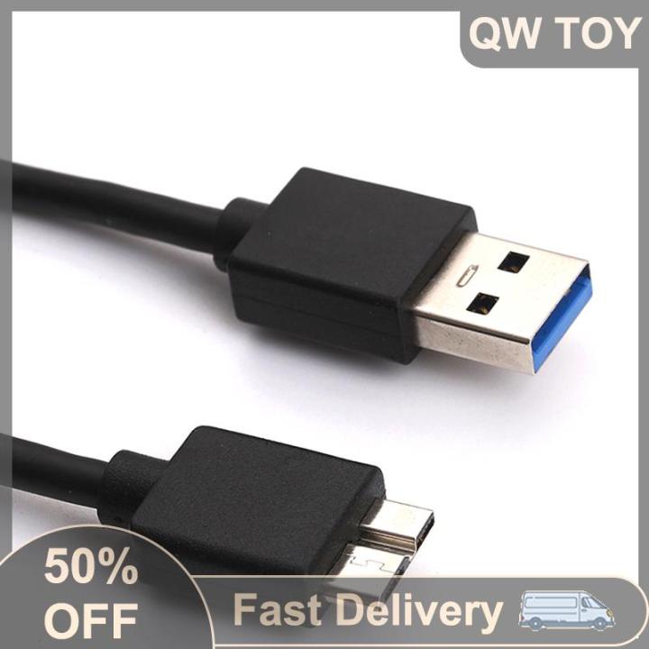 【QW TOY】 USB 3.0 Hard Drive Disk Cable USB 3.0 A M to Micro B Adapter ...