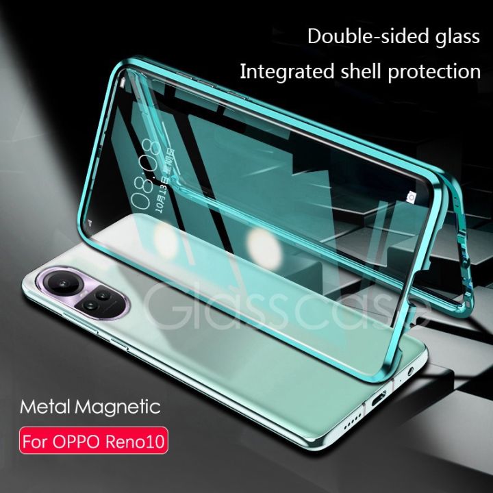 Hai mặt kính Vỏ điện thoại cho OPPO RENO 12 Pro 11 f 11 Pro 10 Pro cộng ...