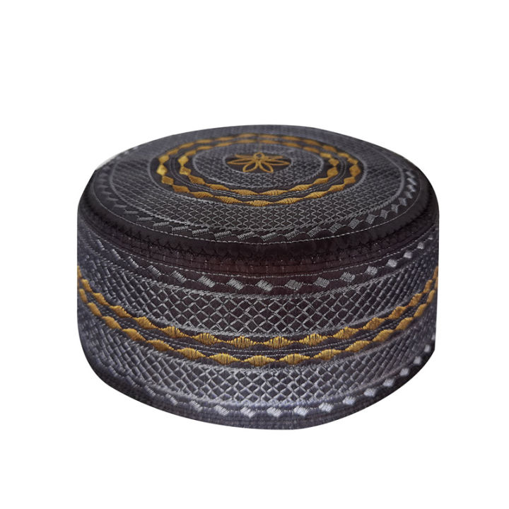 Men Worship Saudi Arabia Turban Muslim Cap Prayer Hat Islam Egyptian ...