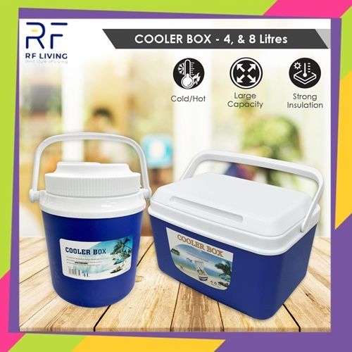RF Living 4L/8L Cooler Box Ice Box Ice Bucket Fish Box Kotak Penyejuk ...