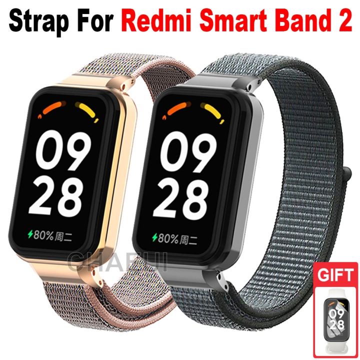 Nylon Strap Bracelet Replacement Strap for Redmi Smart Band 2 Strap ...