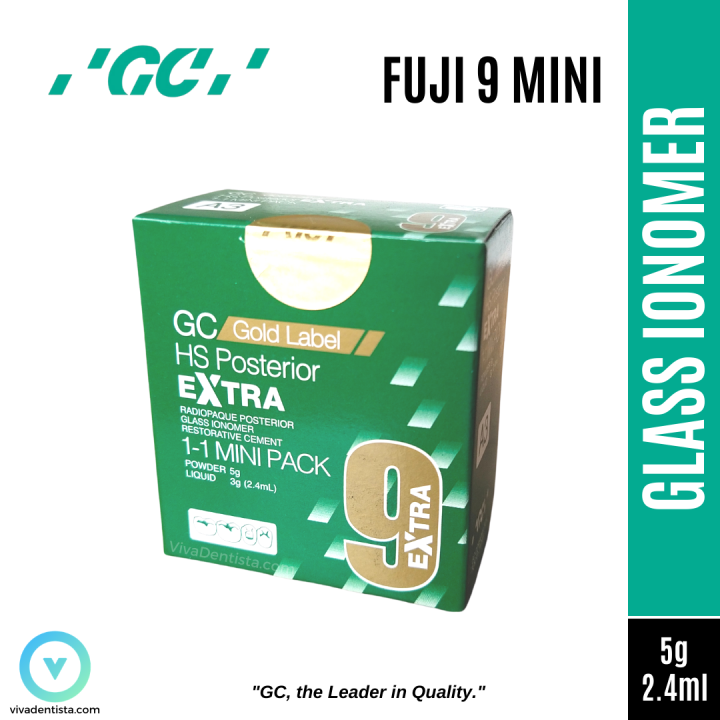 GC Fuji 9 MINI PACK Gold Label HS Posterior EXTRA (5g Powder, 3g Liquid) | Lazada PH