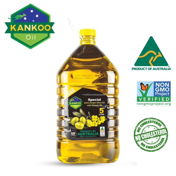Dầu Oliu Hạt Cải Extra Virgin Olive Oil with Canola Oil hãng Kankoo ...