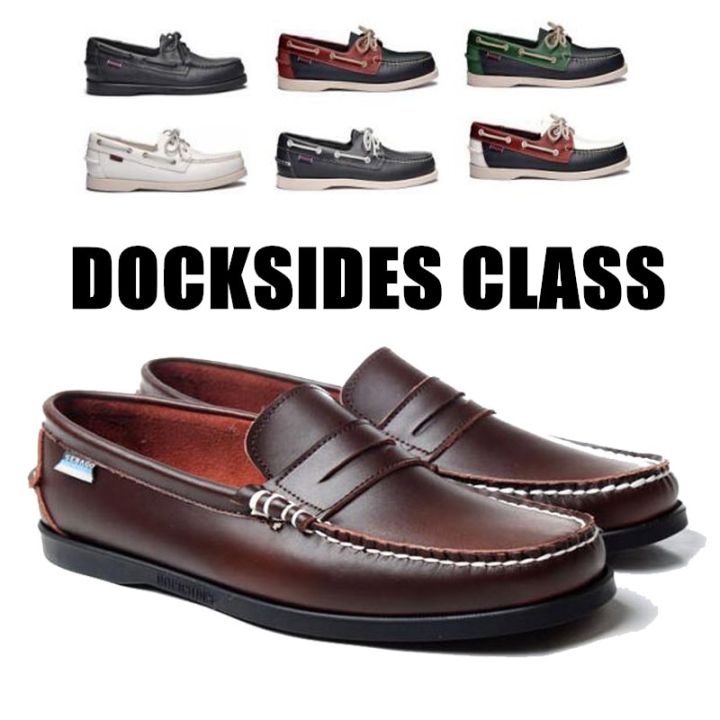 1 Mens Women Spinnaker Genuine Suede Leather Docksides Classic Boat ...