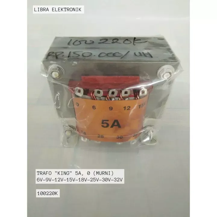 Trafo King 5A Murni 32V Besar Transformator TRAFO - BISA COD | Lazada ...