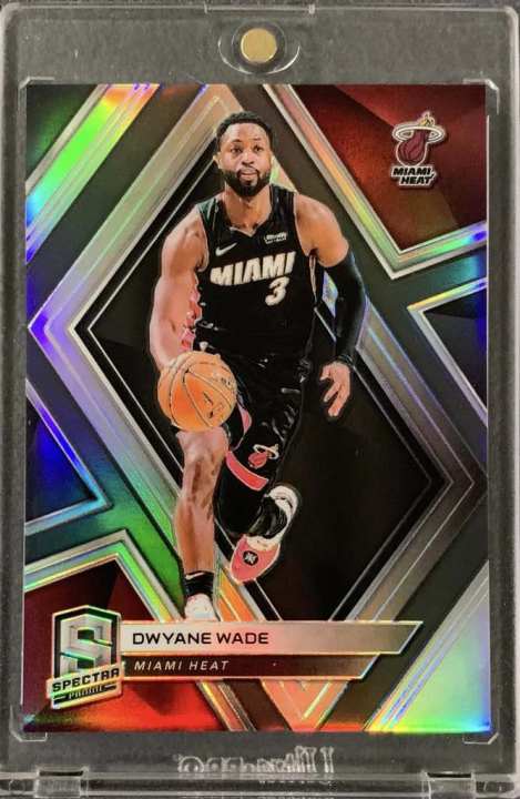 Dwyane Wade Inserts Parallel Colored Numbered NBA CARDS Preloved ...