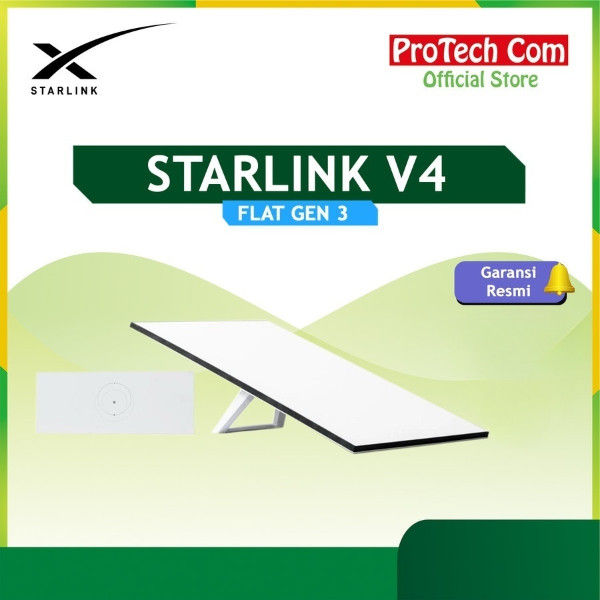 STARLINK V4 FLAT GEN 3 ANTENA WIFI SATELITE | Lazada Indonesia
