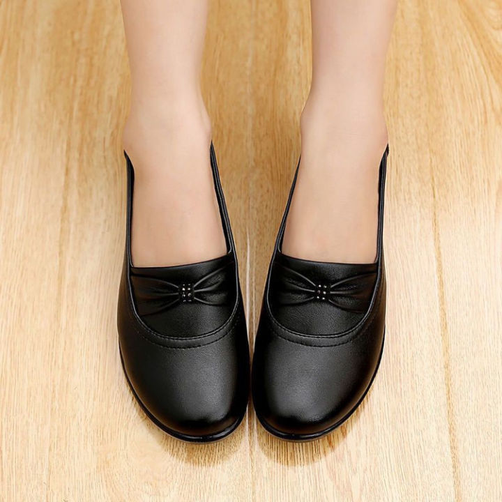 BIG-BOSS sepatu wanita slip on pantofel round toe elegan terbaru 2024 ...