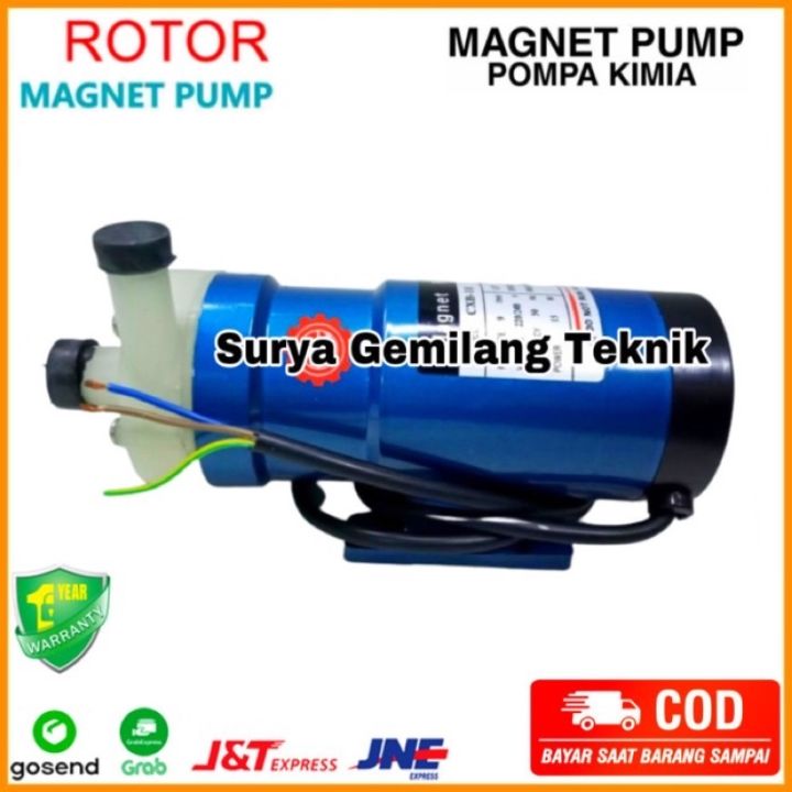 POMPA ROTOR CXB 100 CHEMICAL PUMP POMPA KIMIA MAGNET DRIVE PUMP CXB100 ...