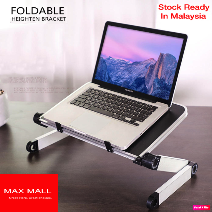 MAX-Stand Laptop Bracket Aluminum Alloy Laptop Portable Foldable ...