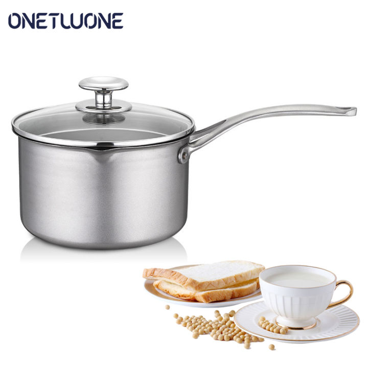 Onetwone Pure titanium milk pot 18cm nooddle pot foods cooking pot high ...