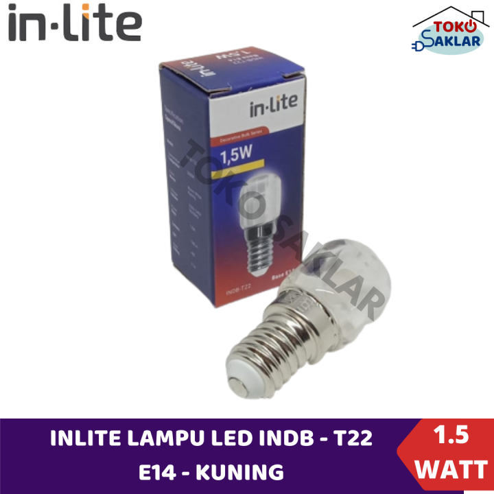 Inlite Lampu LED INDB-T22 1,5 Watt E14 | Lazada Indonesia