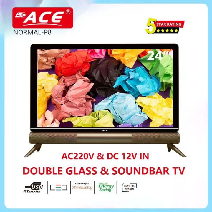 ACE 24" LED-605 Normal-P8 with Built-in Soundbar | Lazada PH