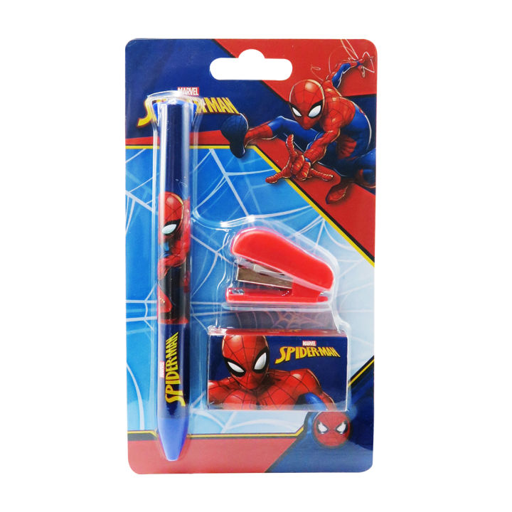 Spiderman Stapler Stationery Set | Lazada