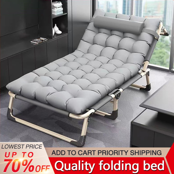 Folding Bed Portable Folding Bed Multifunctional Reclining Chair ...