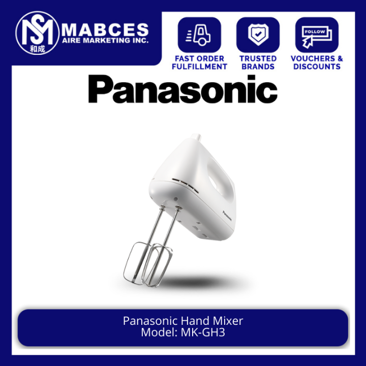 Panasonic Hand Mixer MK-GH3 | Lazada PH