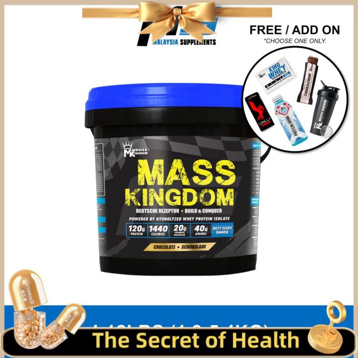 effective ~Muscle Kingdom Mass Kingdom (12lbs) | King Gainer (4lbs ...