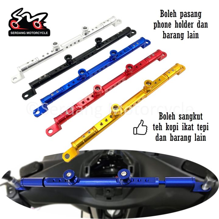 Navigation Bar Motorcycle Scooter Handle Cross Bar Stabilizer GPS ...