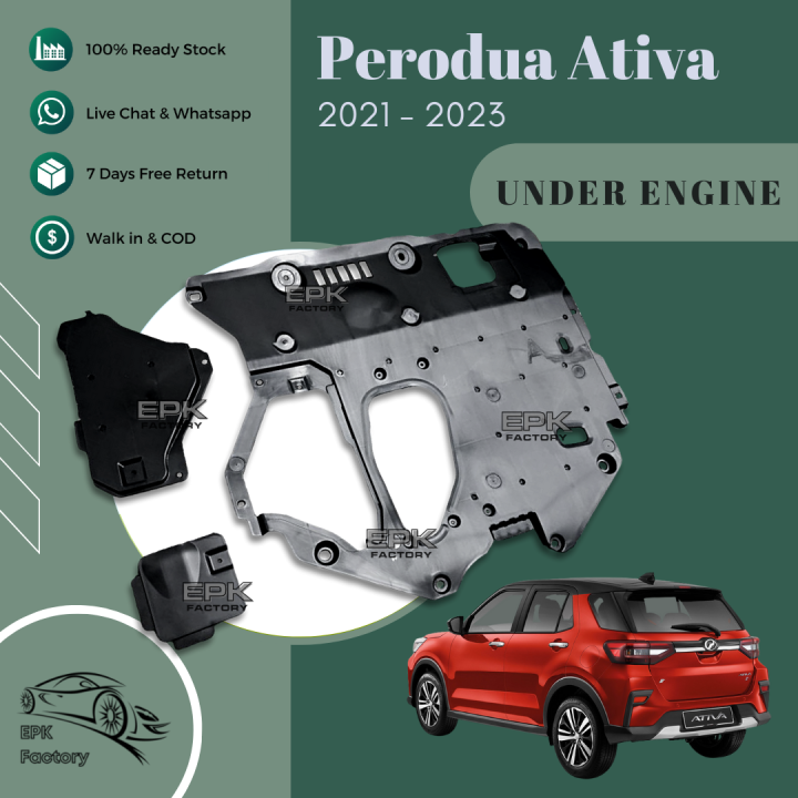 Perodua Ativa Engine Cover Under Engine Compartment Cover Bay Front ...